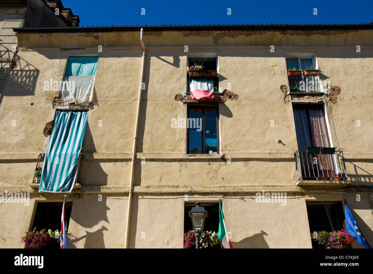 Italy, Piedmont, Vanaria Reale, traditional house Stock Photo - Alamy