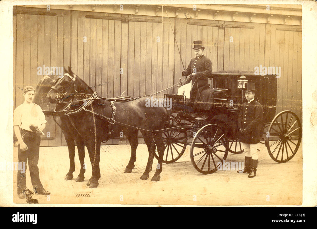 Victorian coachman portrait hi-res stock photography and images - Alamy