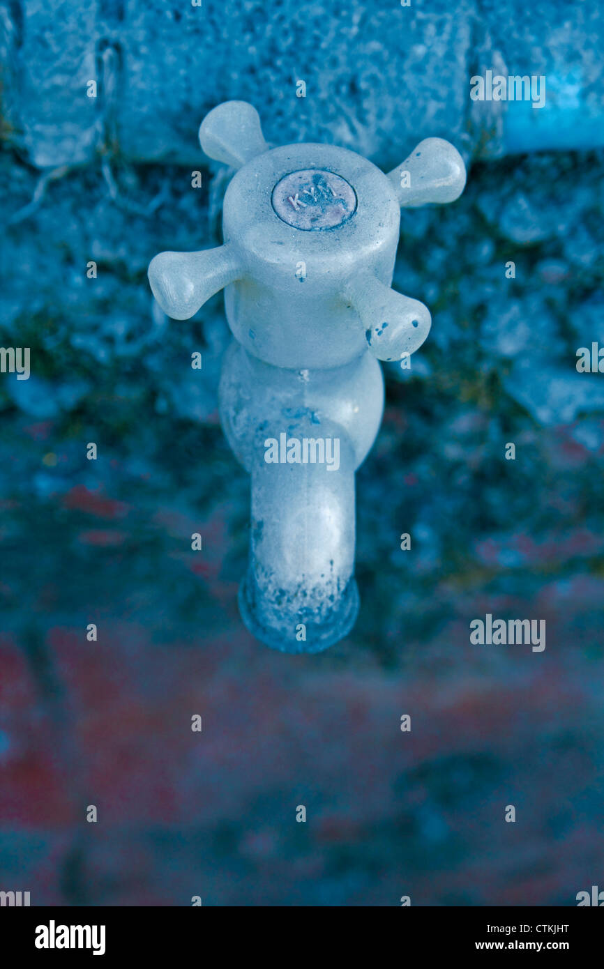 Plastic Water Tap Stock Photo - Alamy