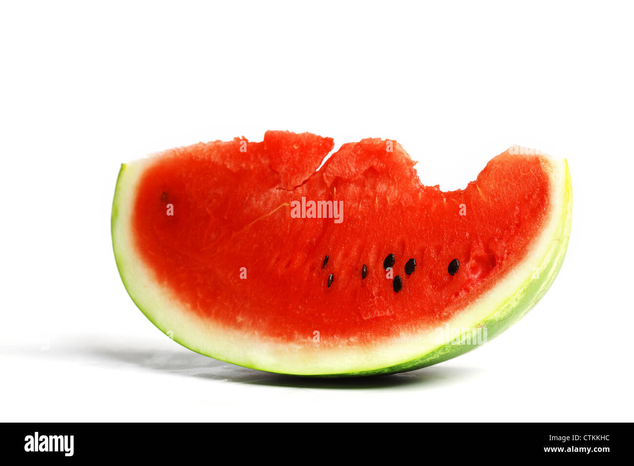 watermelon slice isolated on white Stock Photo - Alamy