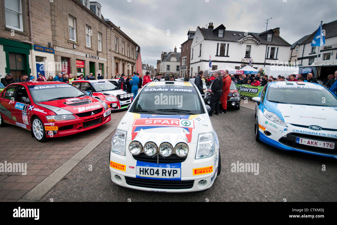 The Jim Clark Rally 2011 Stock Photo - Alamy