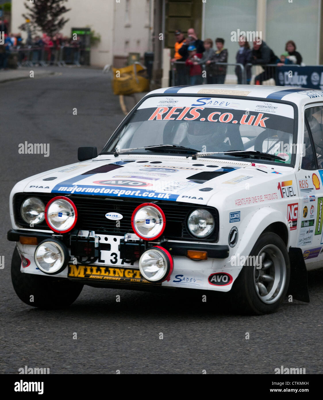 The Jim Clark Rally 2011 Stock Photo - Alamy
