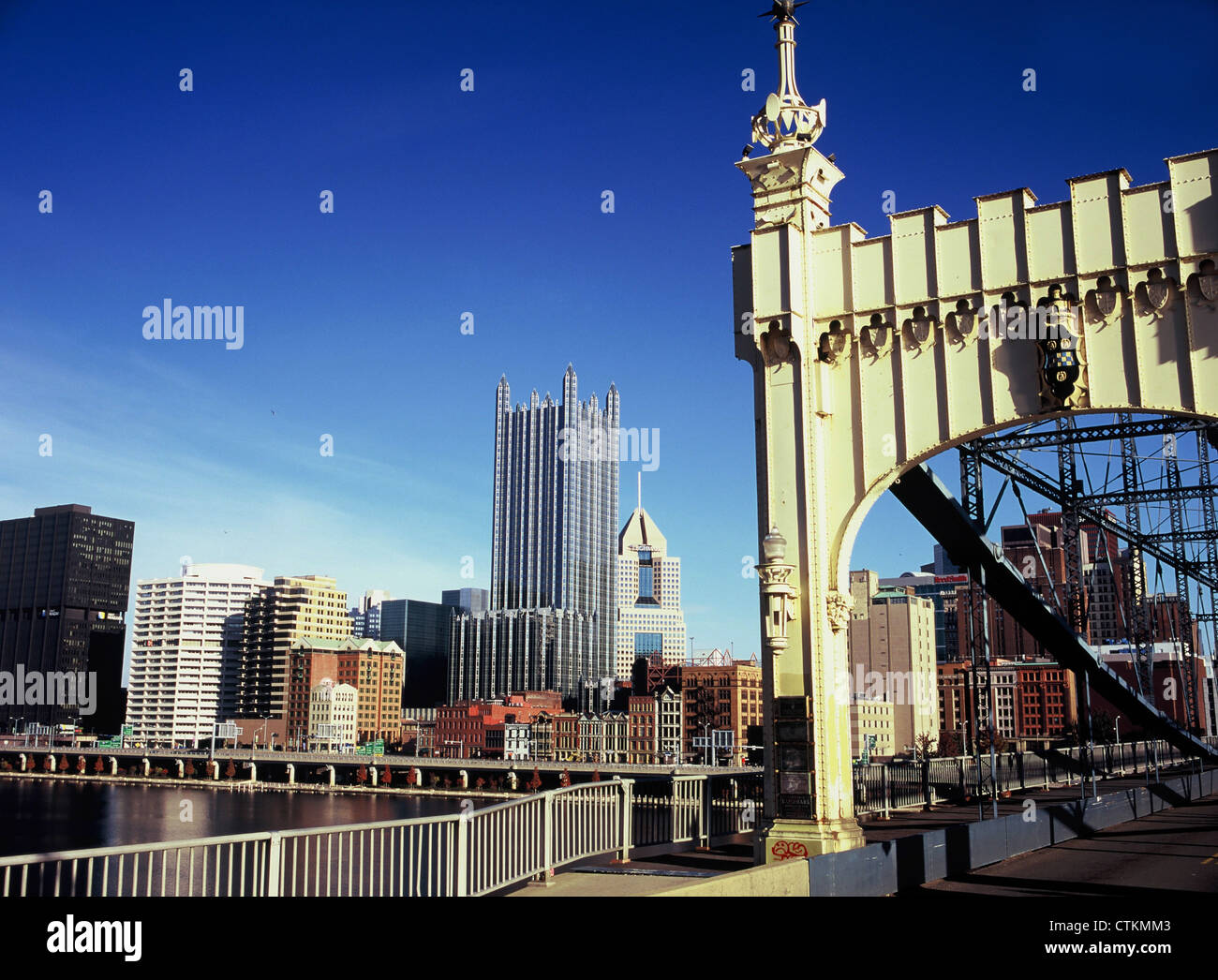 Smithfield Street Bridge, Pittsburgh, Pennsylvania, USA Stock Photo - Alamy