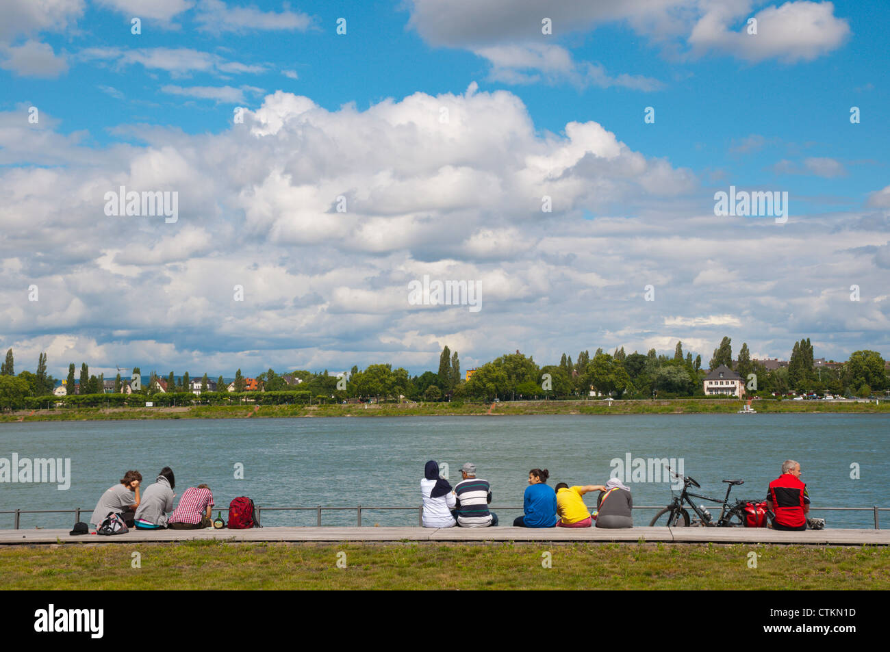 Rheinpromenade hi-res stock photography and images - Alamy