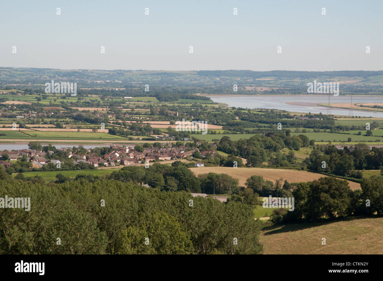 Landscape severn river trees hi-res stock photography and images - Alamy