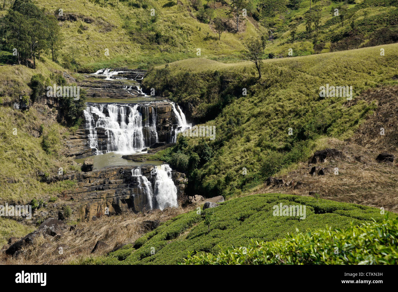 St clair waterfall sri lanka hi-res stock photography and images - Alamy