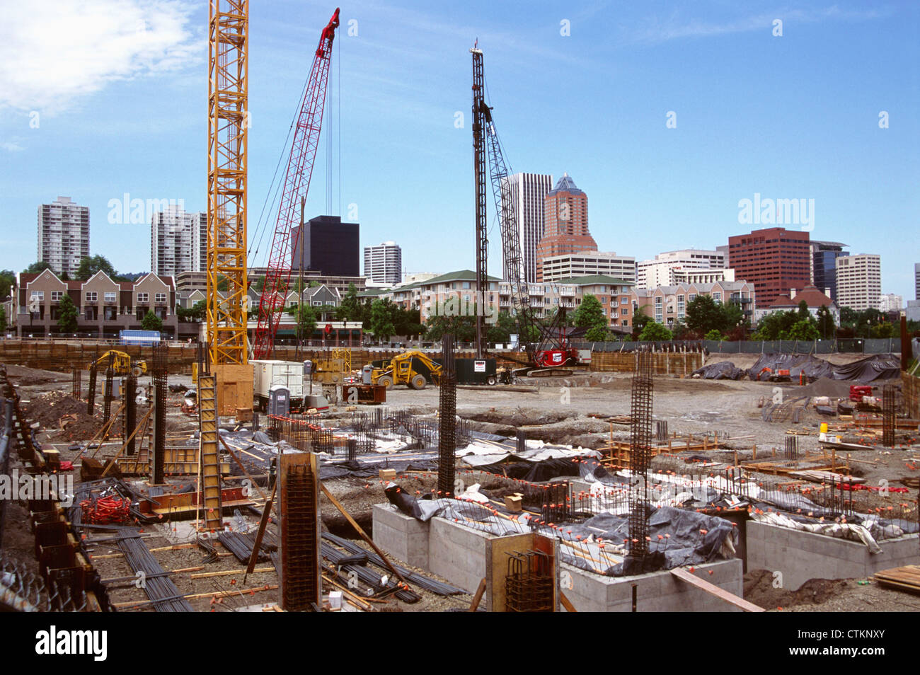 Portland urban development hi-res stock photography and images - Alamy