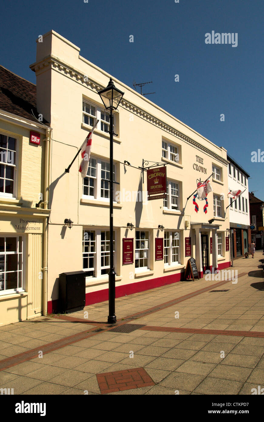 The Crown Hotel, Emsworth, West Sussex Stock Photo - Alamy