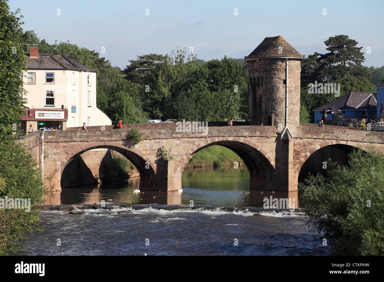 Monmouth river bridge hi-res stock photography and images - Alamy