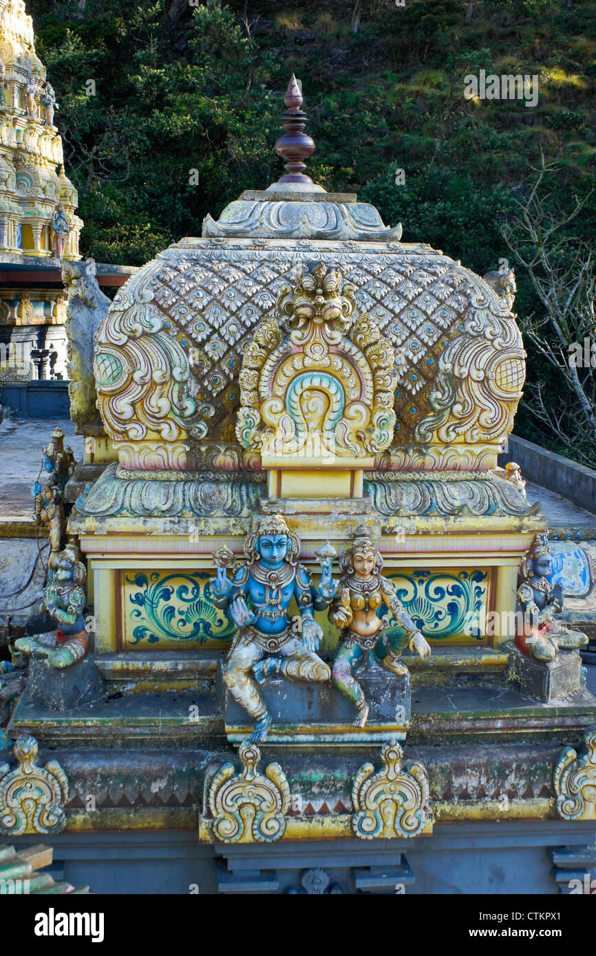 Seetha Amman Hindu temple, Sita Eliya, Hill Country, Sri Lanka Stock ...