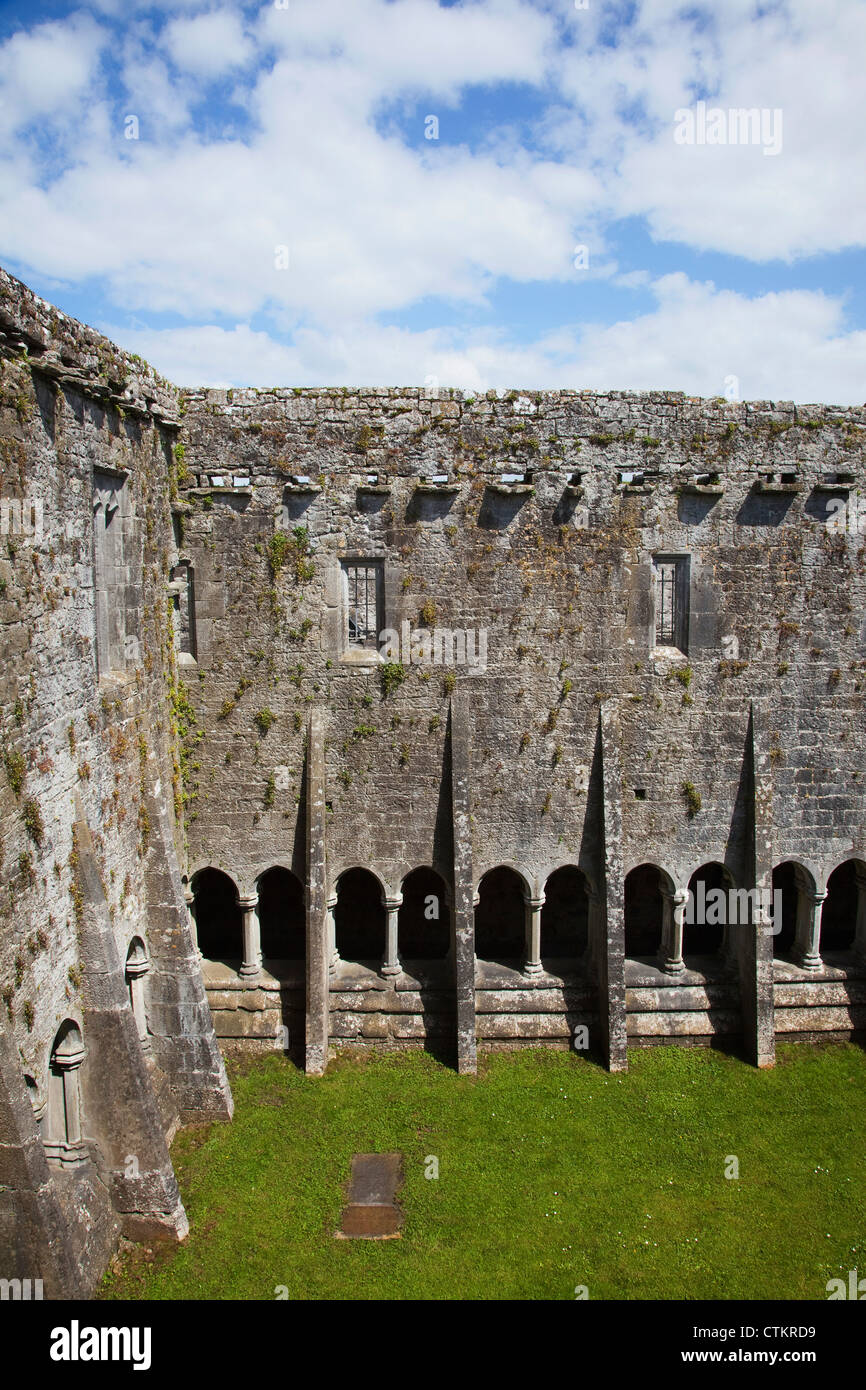 Quin Abbey; Quin County Clare, Ireland Stock Photo - Alamy