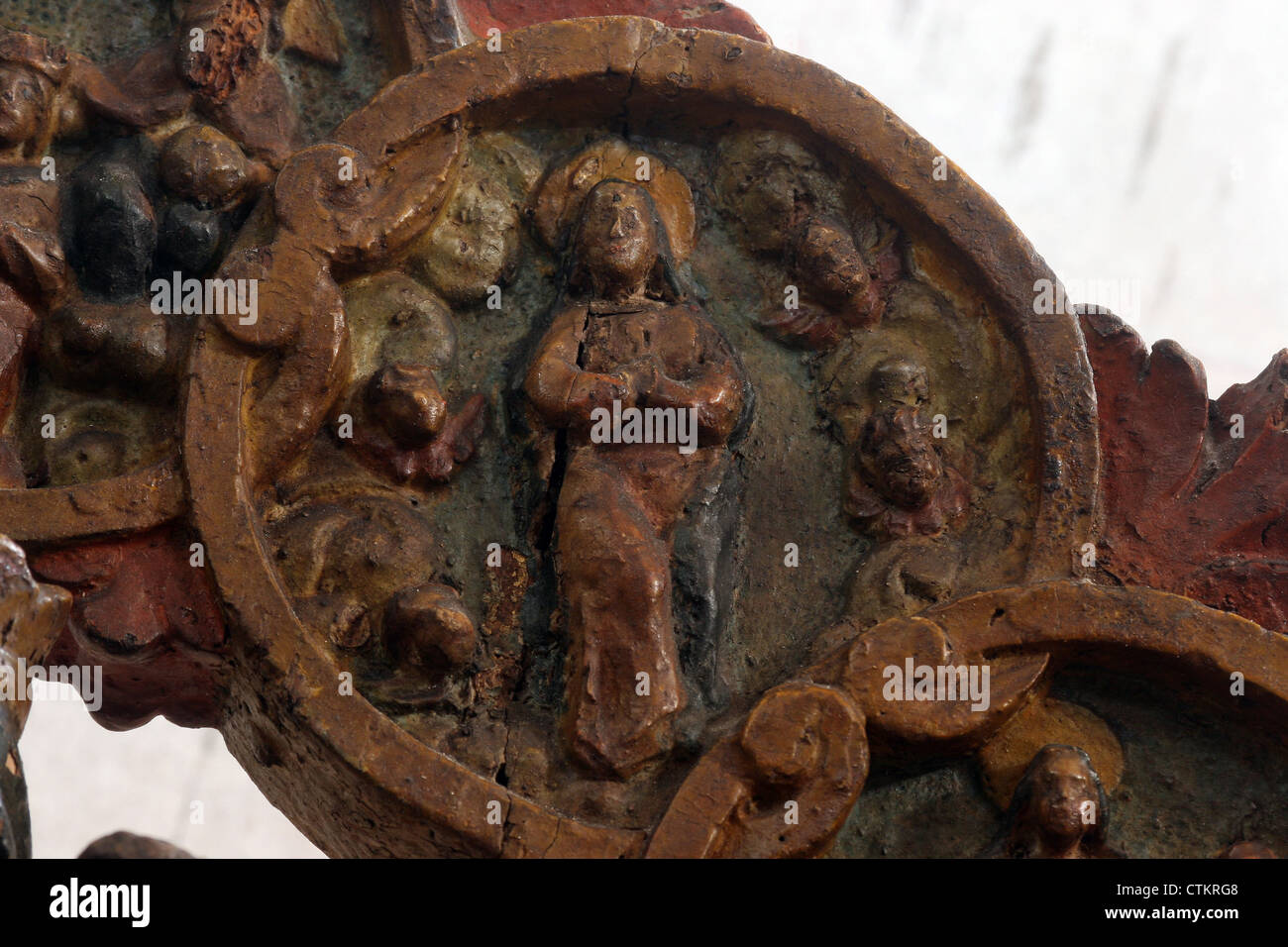 The Assumption of Mary, Mysteries of the Rosary Stock Photo - Alamy