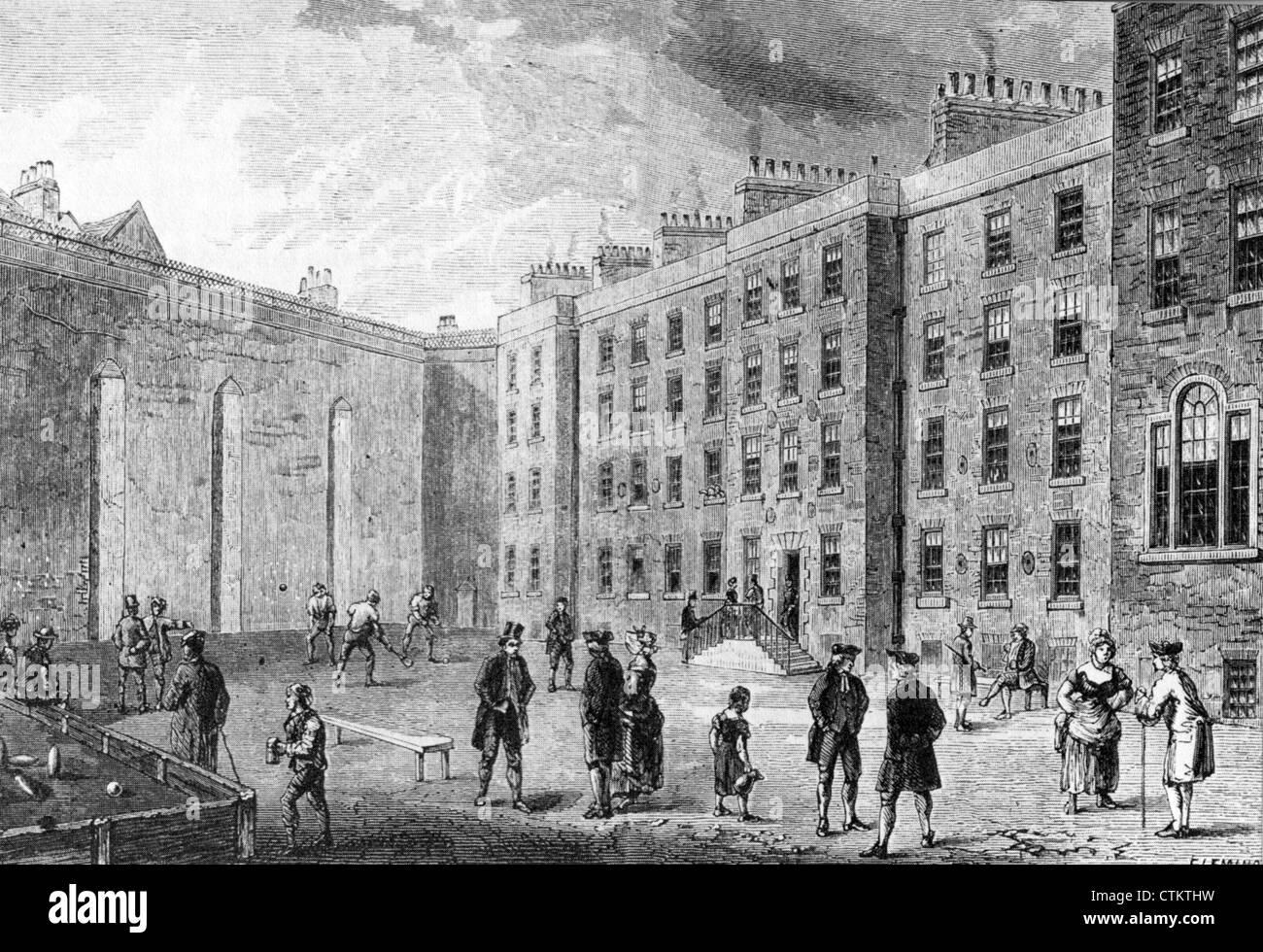 Fleet prison Black and White Stock Photos & Images - Alamy