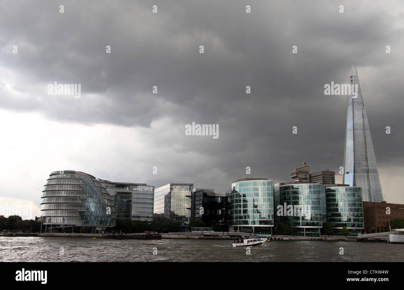 The Shard in London which is the tallest building in Europe and also ...