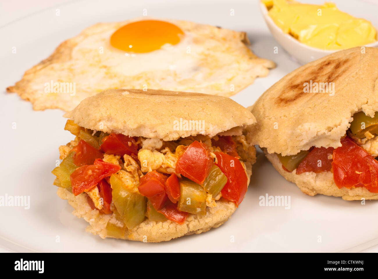 Arepas egg hi-res stock photography and images - Alamy