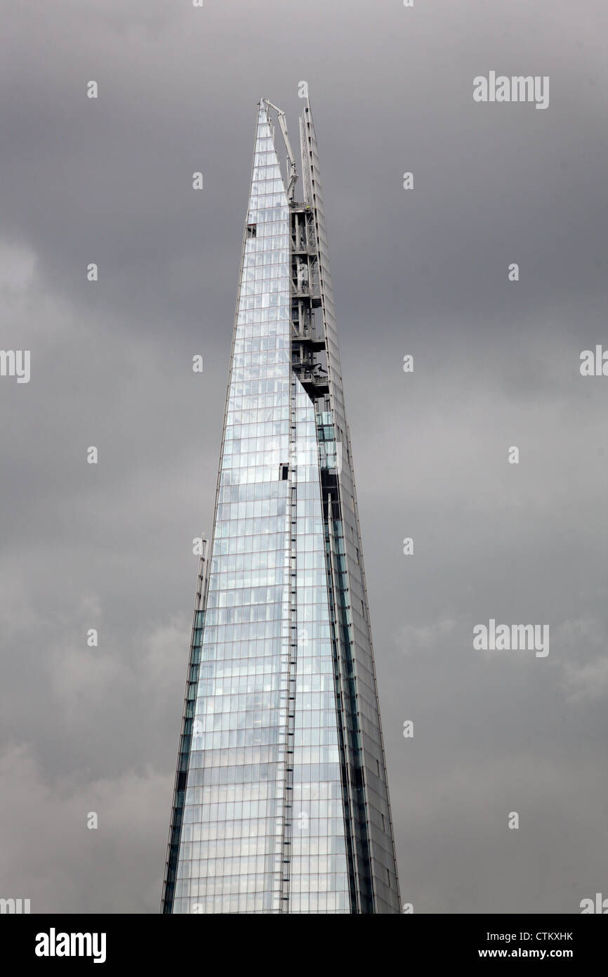 The Shard from the roof of Tate Modern Stock Photo - Alamy