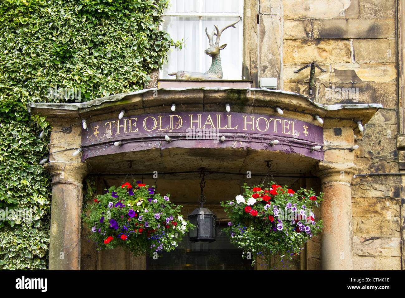 Old Hall Hotel, Buxton, Derbyshire, England Stock Photo - Alamy