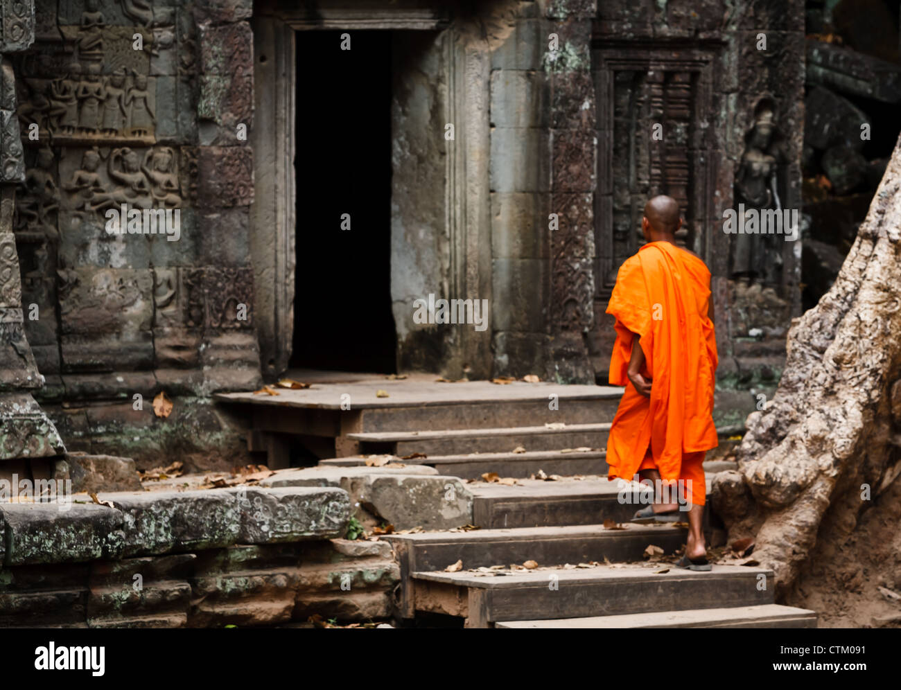 Angkor Wat Steps Cambodia High Resolution Stock Photography and Images ...