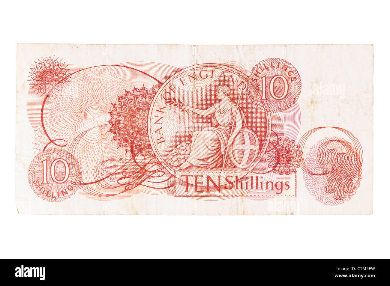 Ten shillings banknote hi-res stock photography and images - Alamy