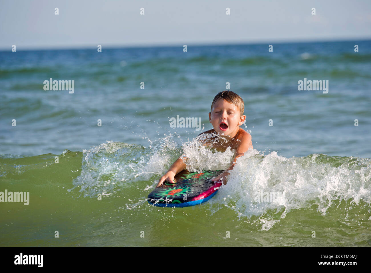 Boogie Boarding Clipart Sun