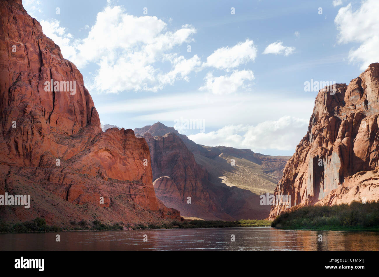 Reflection in colorado river gorge hi-res stock photography and images ...
