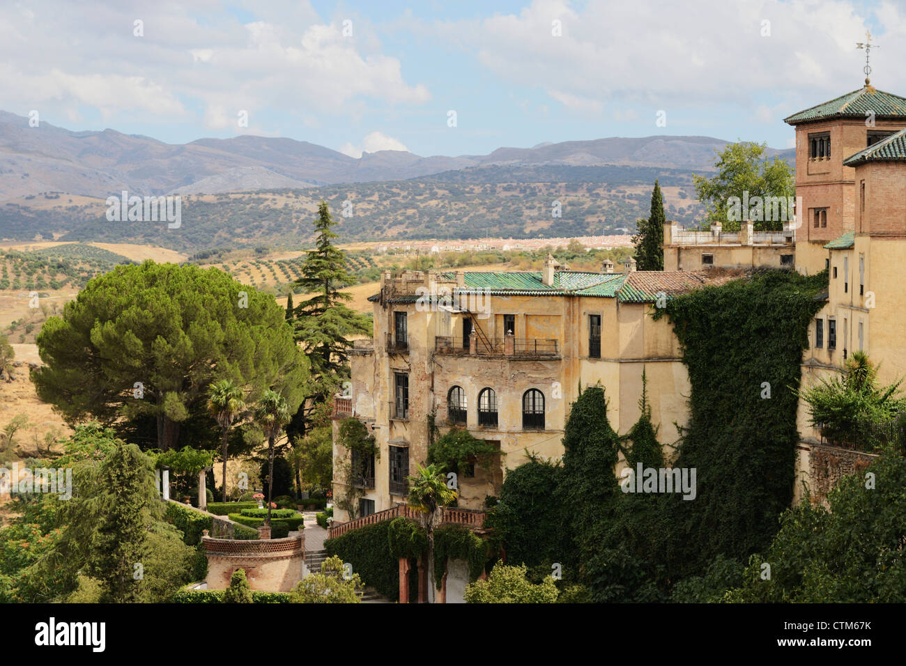 View Of Ronda Old Town From The 18Th Century New Bridge (Puente Nuevo ...