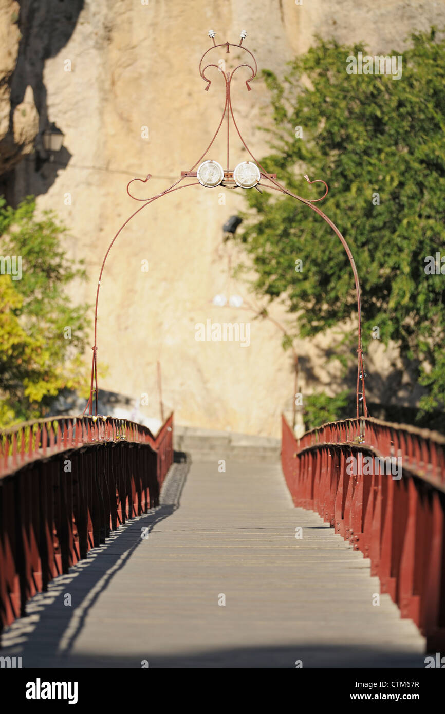 Puente de san pablo bridge iron and wood hi-res stock photography and ...