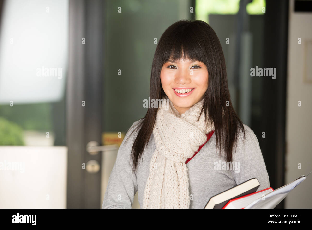 Asian college student Stock Photo - Alamy