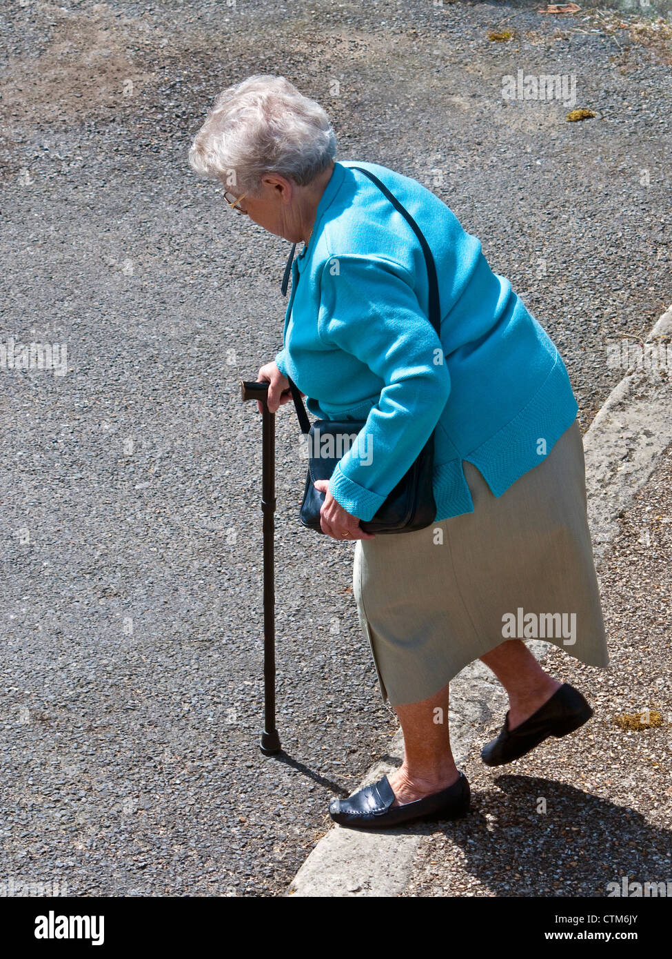 Stepping off pavement hi-res stock photography and images - Alamy