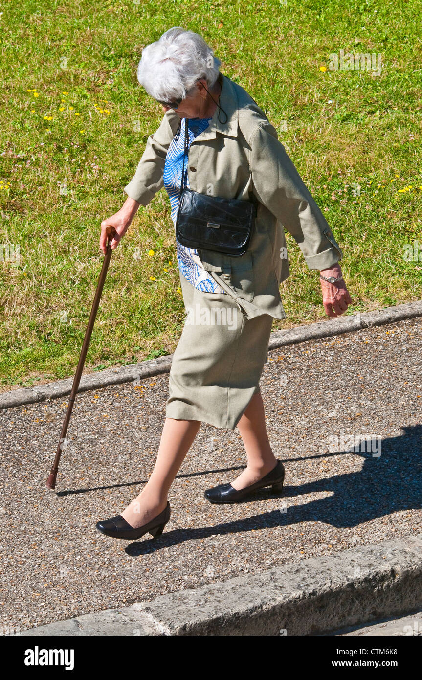 Old Women Walking