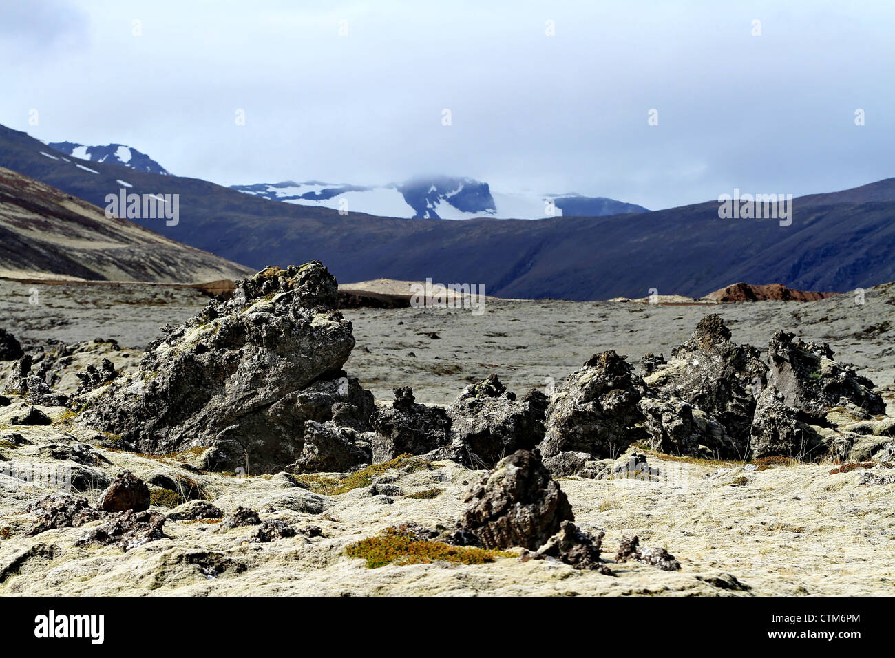 Iceland, snaefellsnes peninsula Volcanic rock formations Stock Photo ...