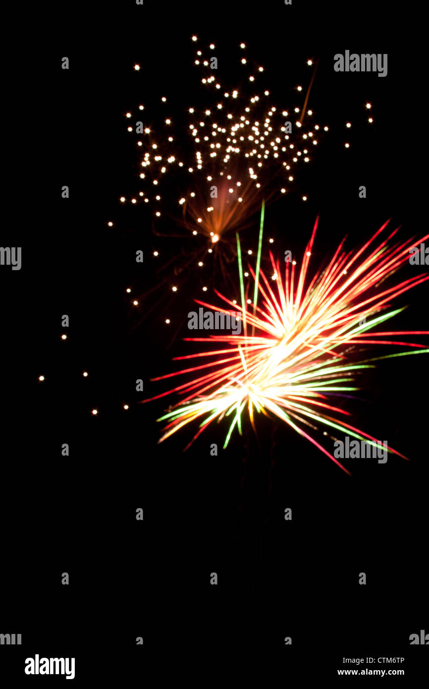 Arial fireworks hi-res stock photography and images - Alamy