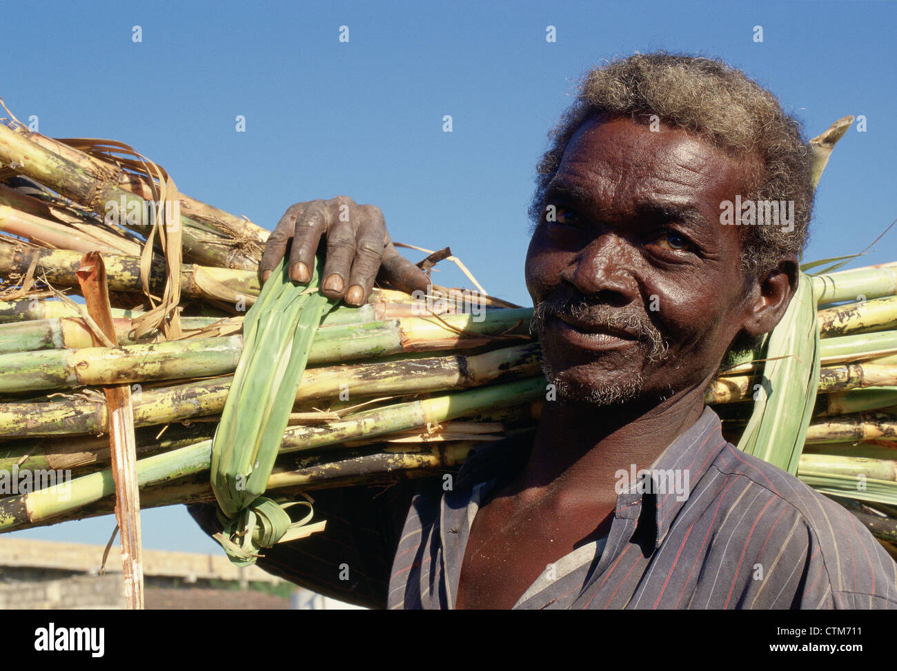 Siddi : indian man of african descent. He is working as a day labourer ...