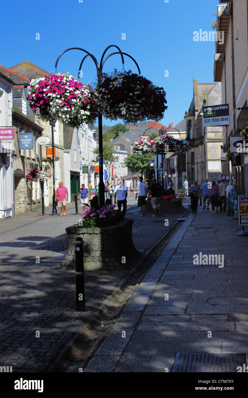 Pydar street truro cornwall uk hi-res stock photography and images - Alamy