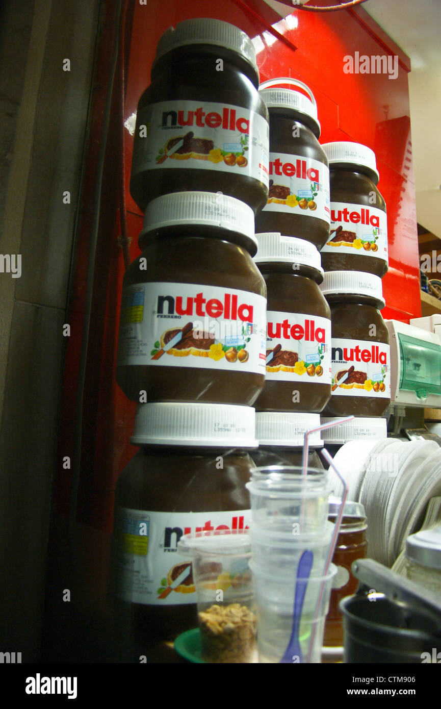 Nutella italy hi-res stock photography and images - Alamy