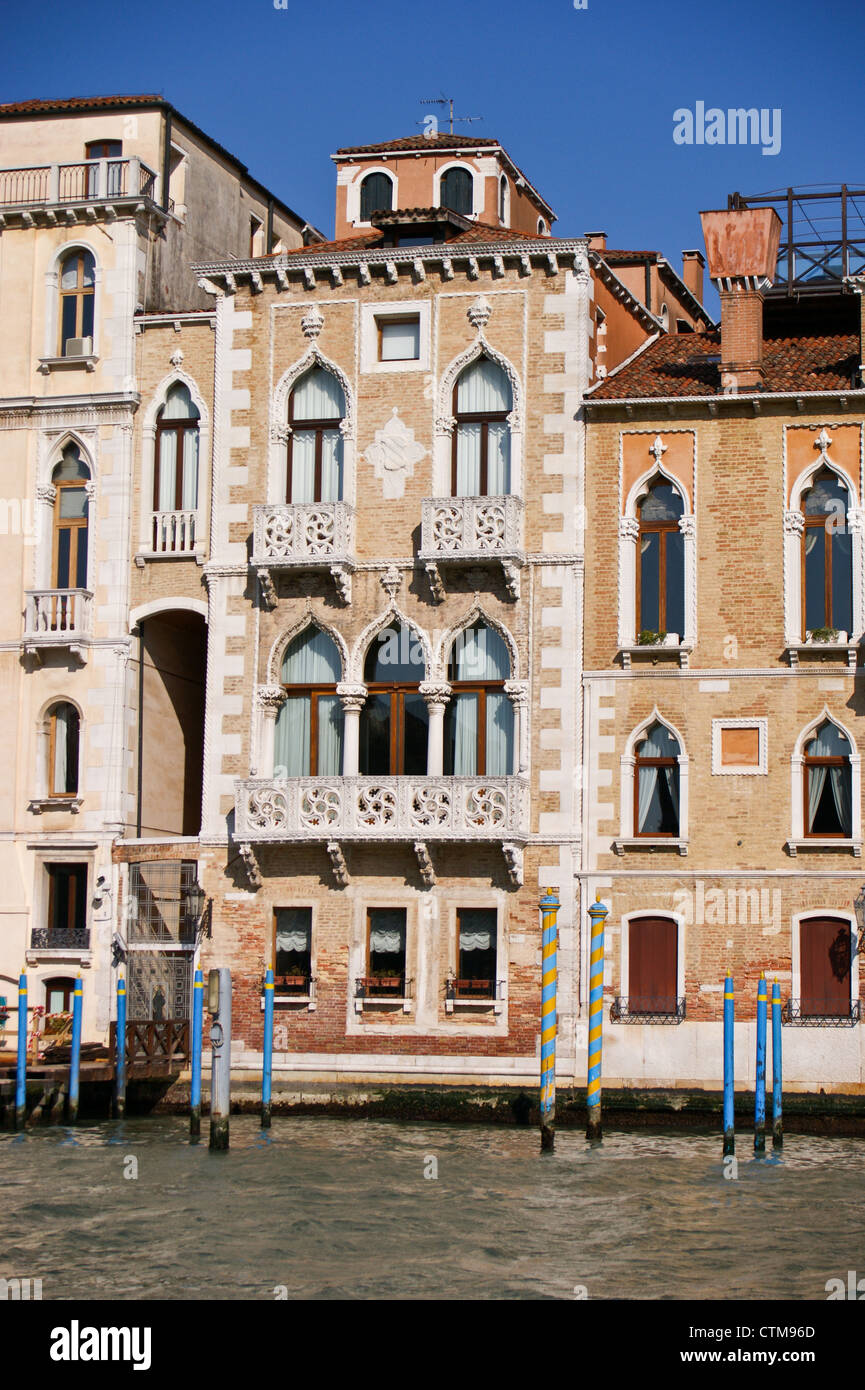 Venice- palazzo on the Grand Canal, Canal Grande, Palazzo Contarini ...