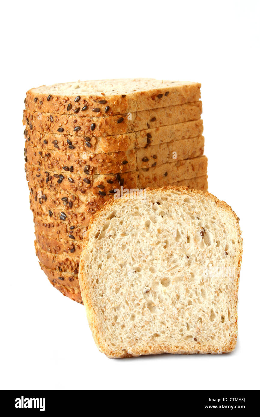 Bakery Products Isolated on White Background Stock Photo - Alamy