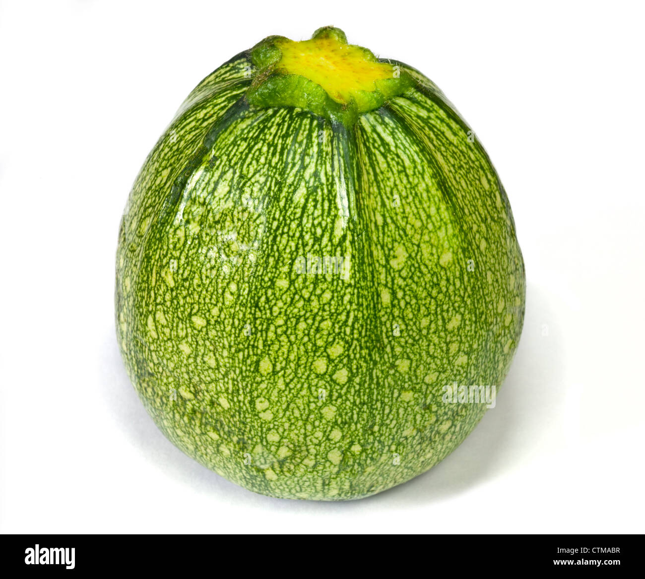 Globe or Round Courgette (Zucchini Stock Photo - Alamy