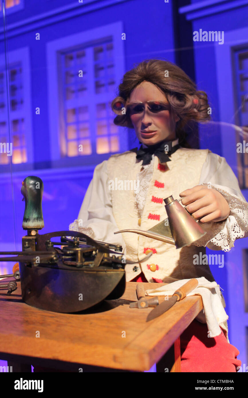 A motorised puppet from the Musée Des Automates, La Rochelle (the ...