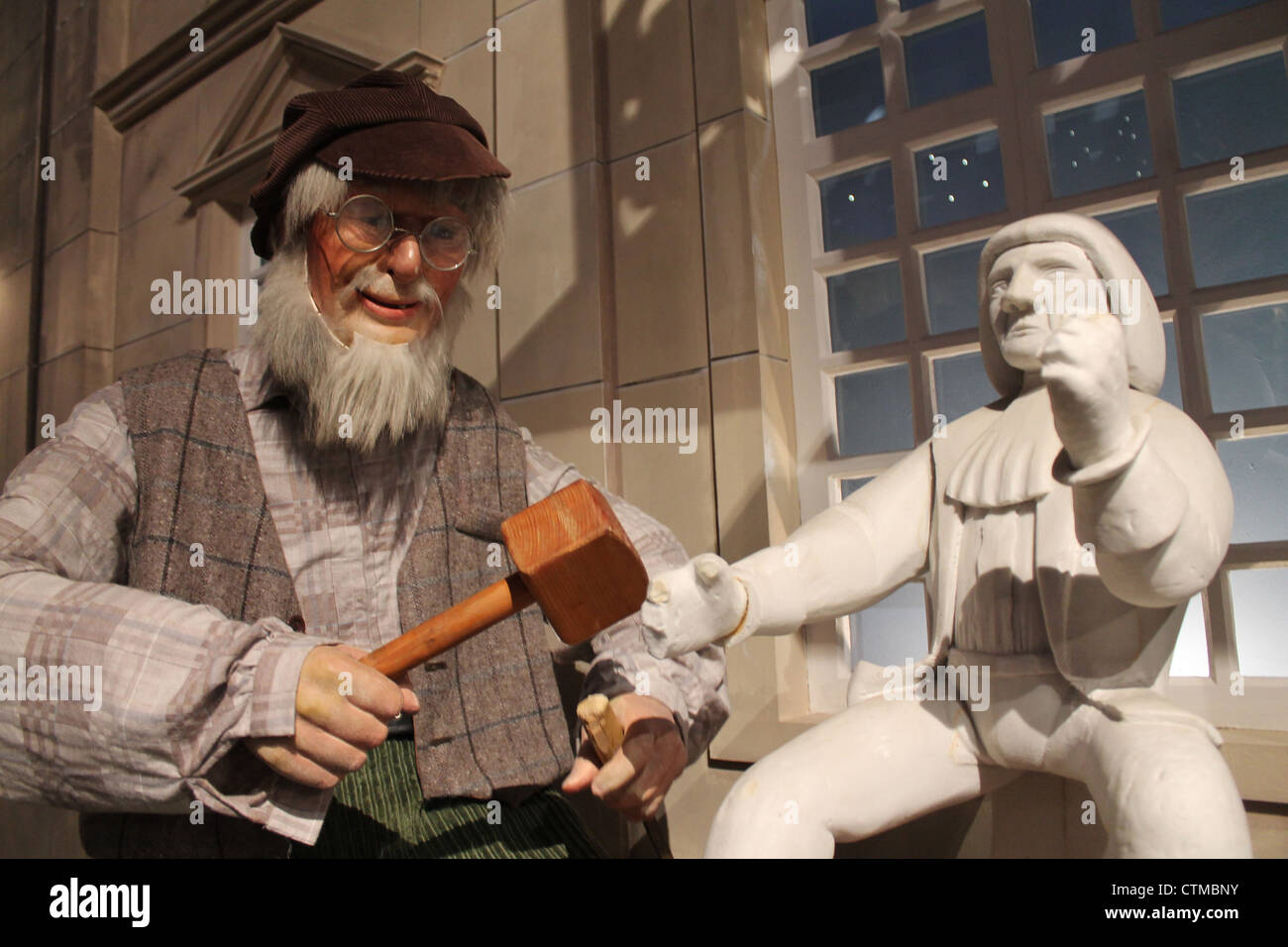 A motorised puppet from the Musée Des Automates, La Rochelle (the ...