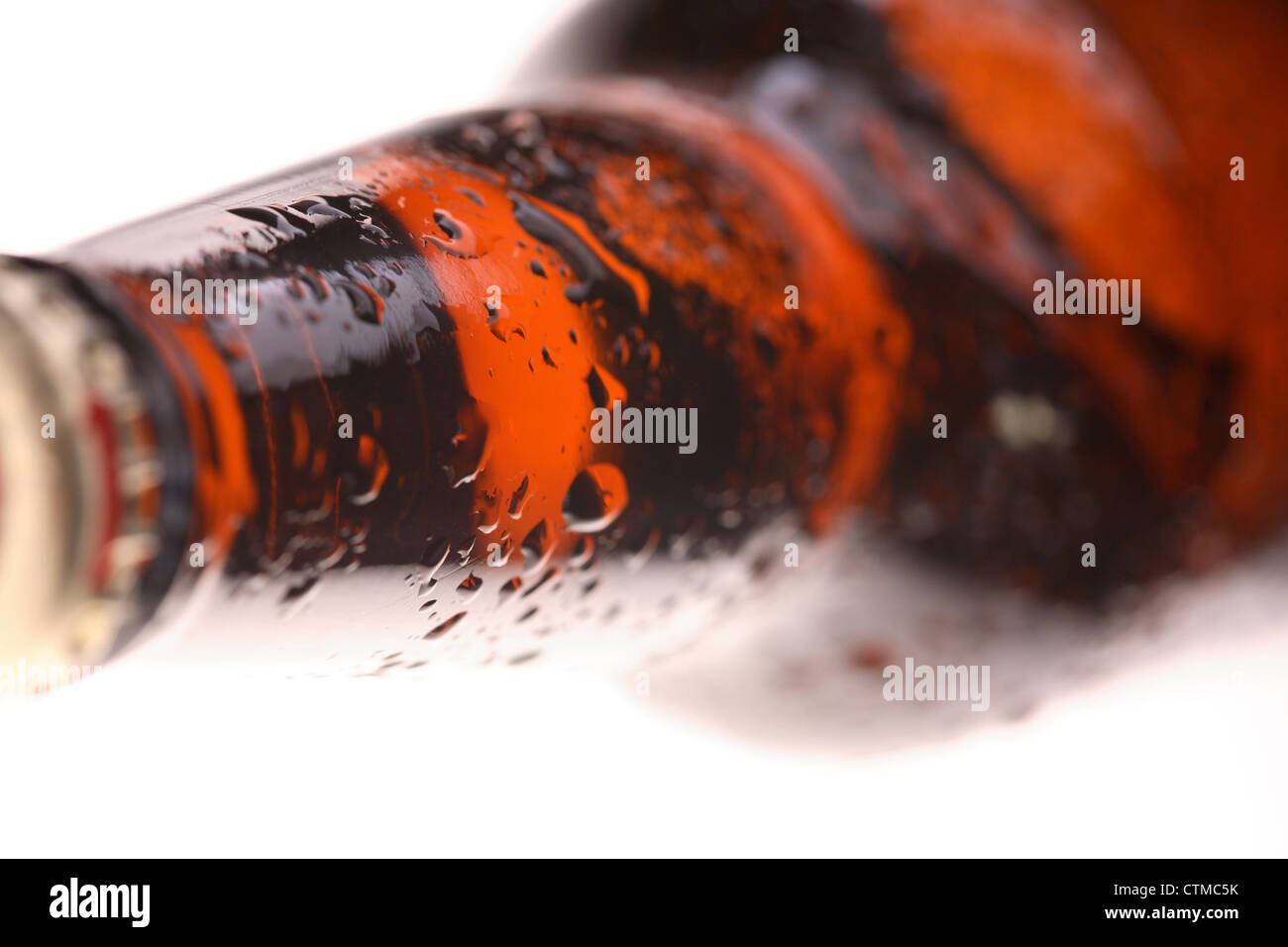 Bottle of beer closeup Stock Photo - Alamy