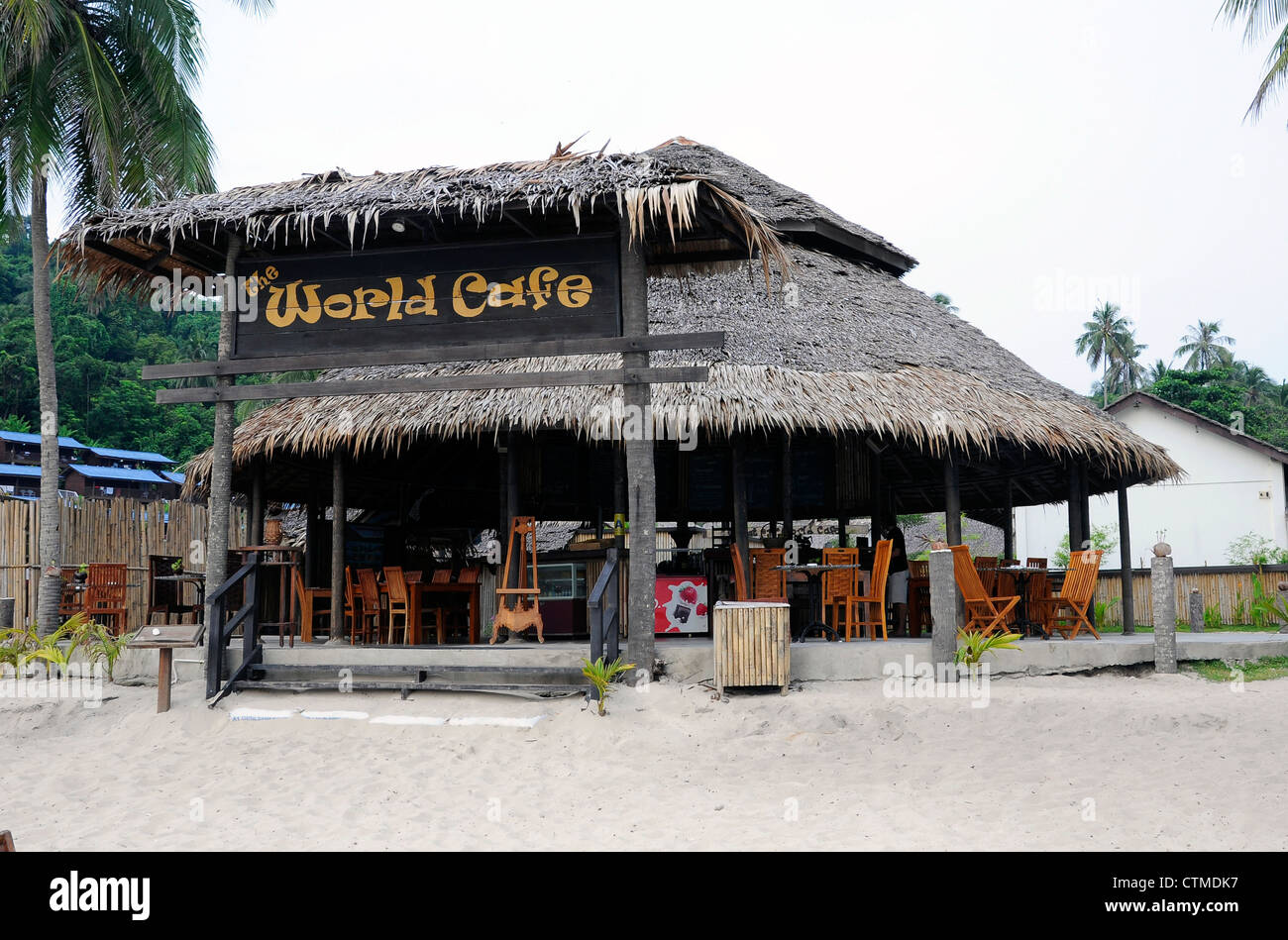 This restaurant was built with vernacular architecture by maintaining a ...