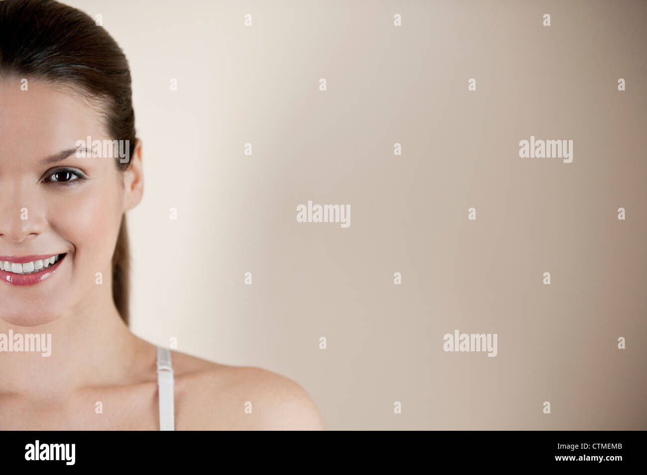 Top half of face hi-res stock photography and images - Alamy