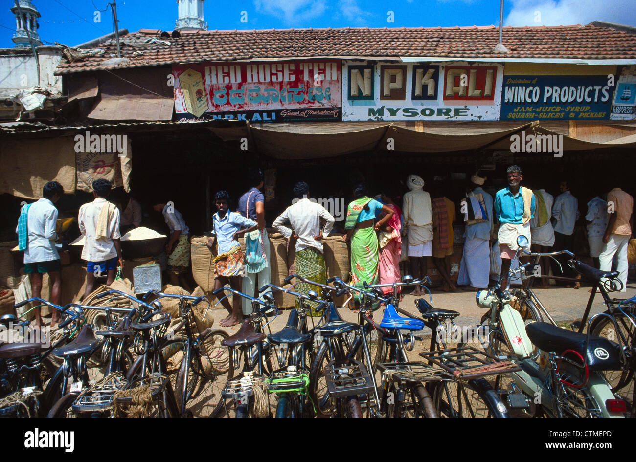 street of mysore Stock Photo - Alamy