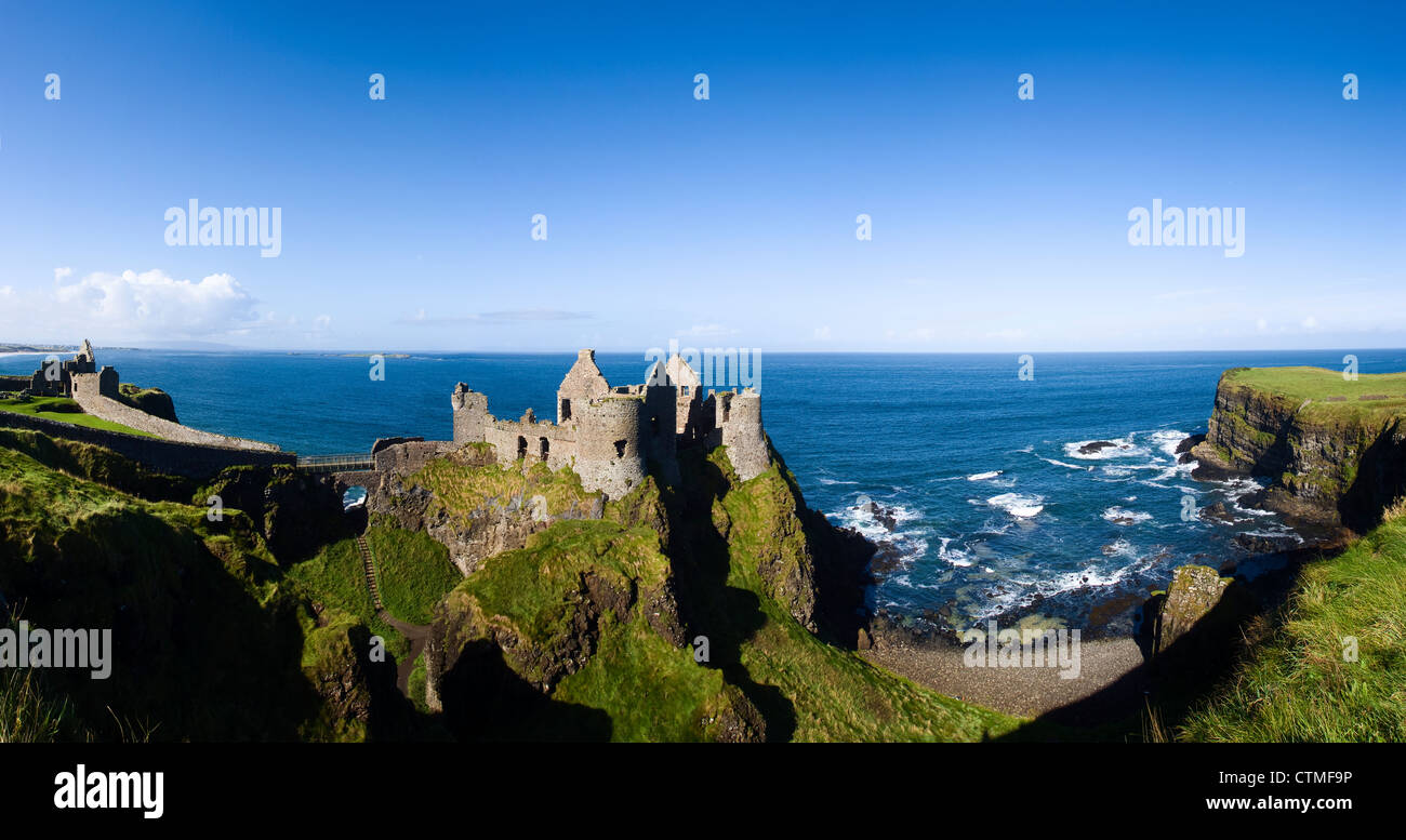 Dunluce Castle Co Antrim Ireland High Resolution Stock Photography and ...