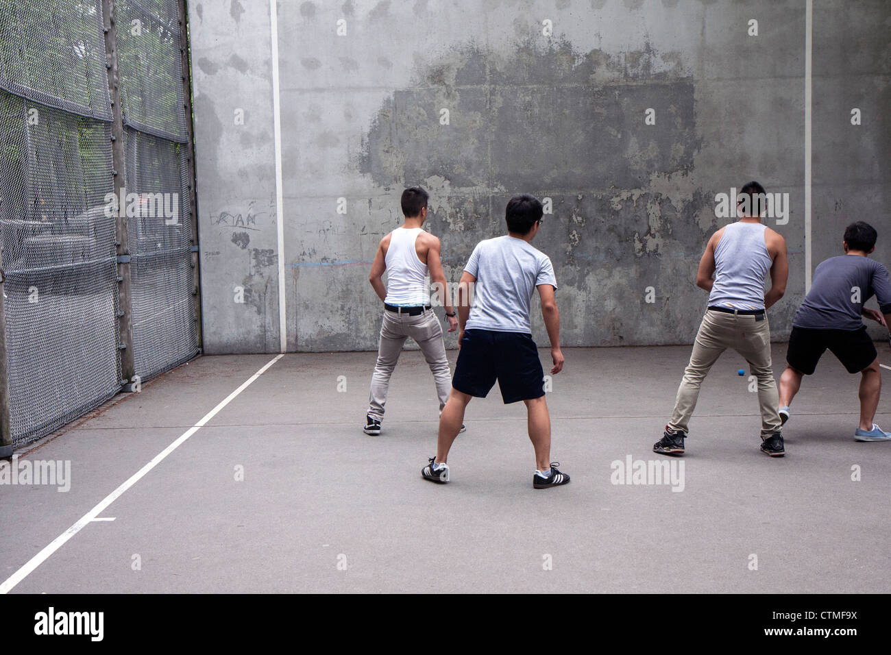 Handball wall hi-res stock photography and images - Alamy