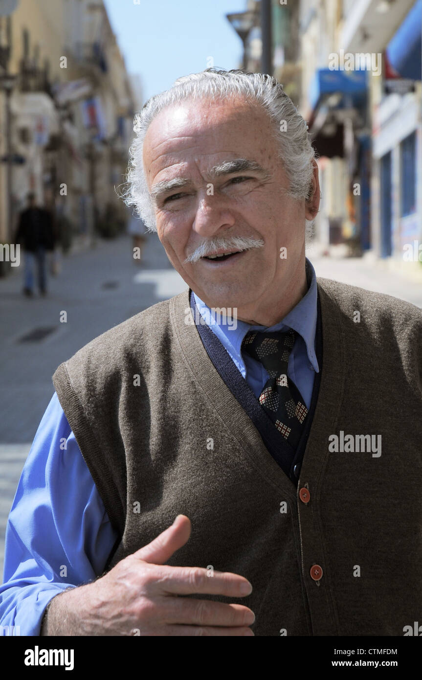 Local man talking about his home town Stock Photo - Alamy