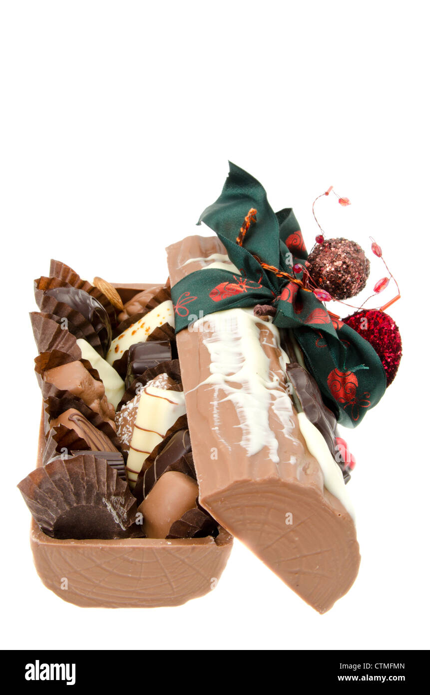 Yule log hi-res stock photography and images - Alamy