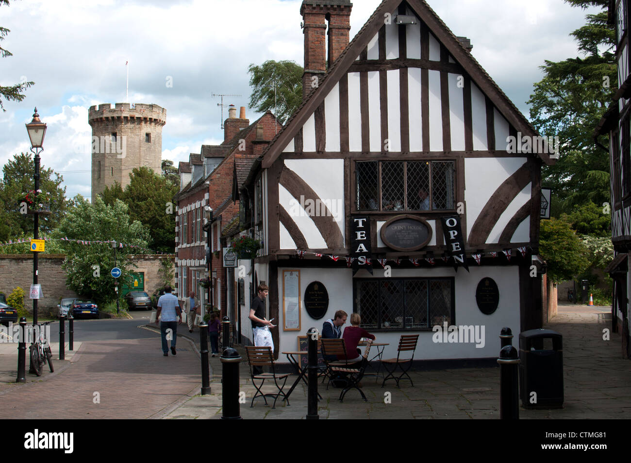 Thomas Oken Tea Rooms, Oken`s House, Warwick, Warwickshire, England, UK ...