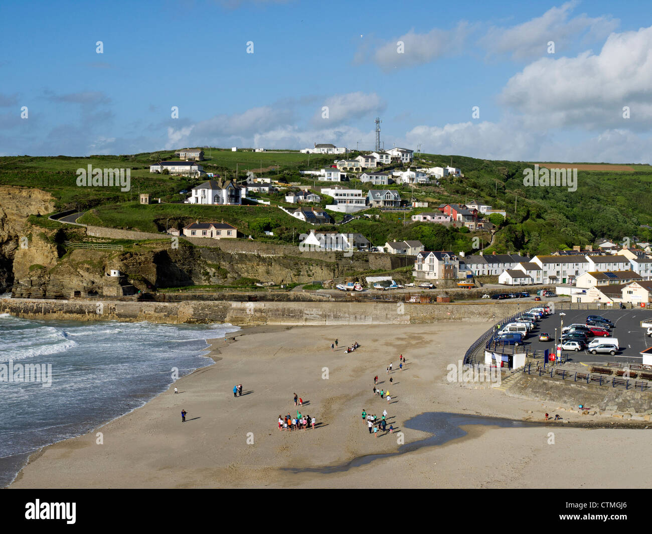 Portreath cornwall village hi-res stock photography and images - Alamy